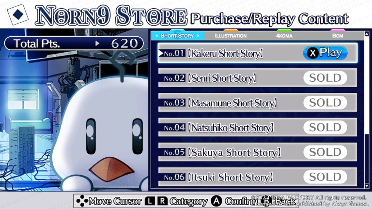 NORN9 Var Commons Review (Nintendo Switch) – Otome Kitten
