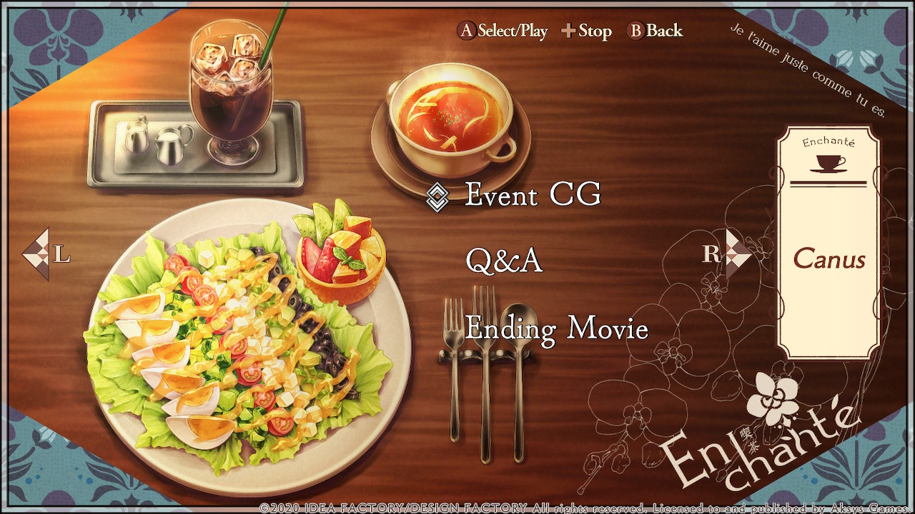 Café Enchanté Review (Nintendo Switch) – Otome Kitten