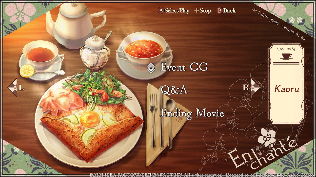 Café Enchanté Review (Nintendo Switch) – Otome Kitten