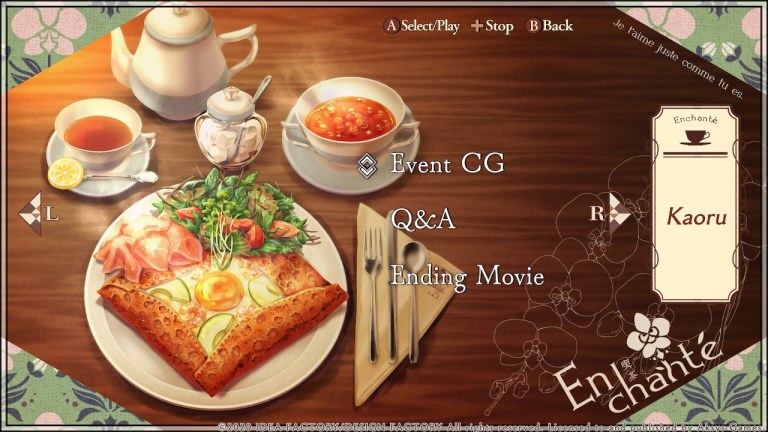 Café Enchanté Review (Nintendo Switch) – Otome Kitten