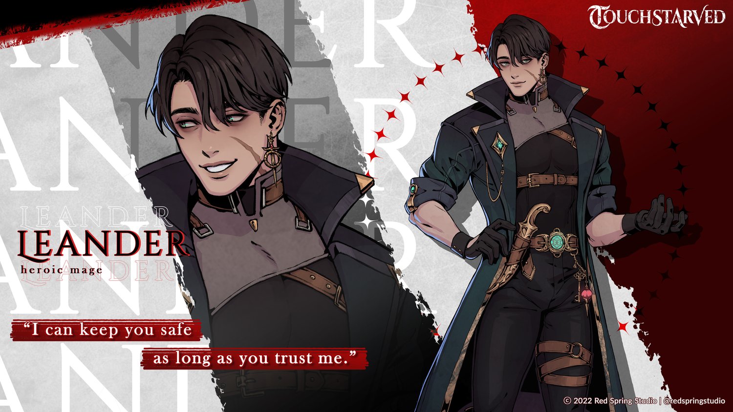 Gothic-Horror Romance Visual Novel TOUCHSTARVED Kickstarter announced ...