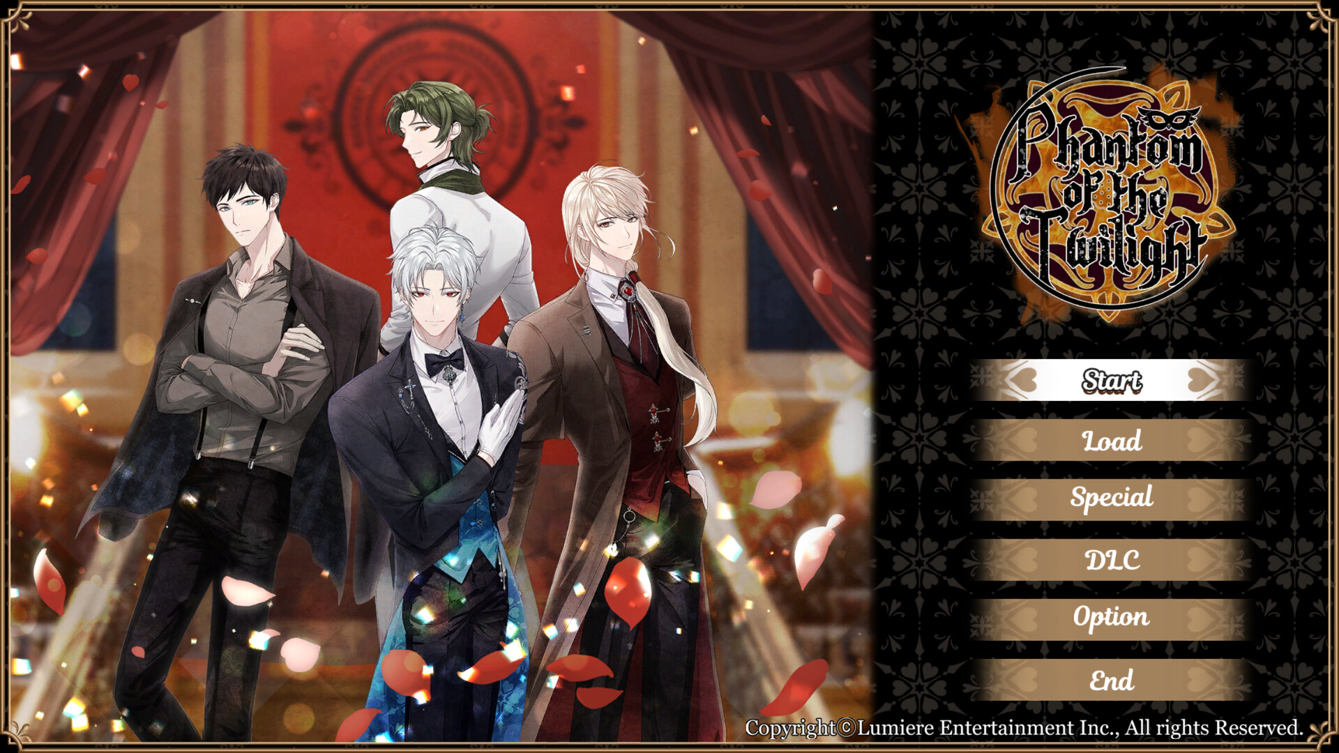 Otome Game Phantom of the Twilight is coming to Steam! – Otome Kitten