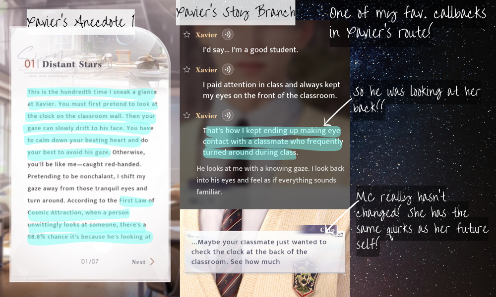 Love and Deepspace: Xavier’s Story Branch, Myths and Lore Analysis ...