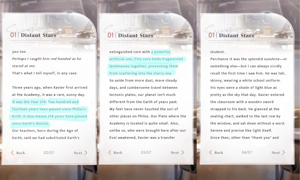 Love and Deepspace: Xavier’s Story Branch, Myths and Lore Analysis ...