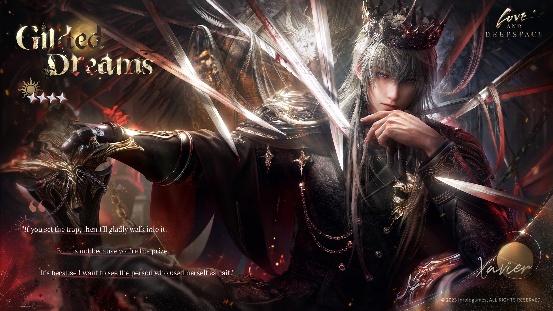 Love and Deepspace – New Xavier Myth “Fallen Crown” Limited Time Event ...